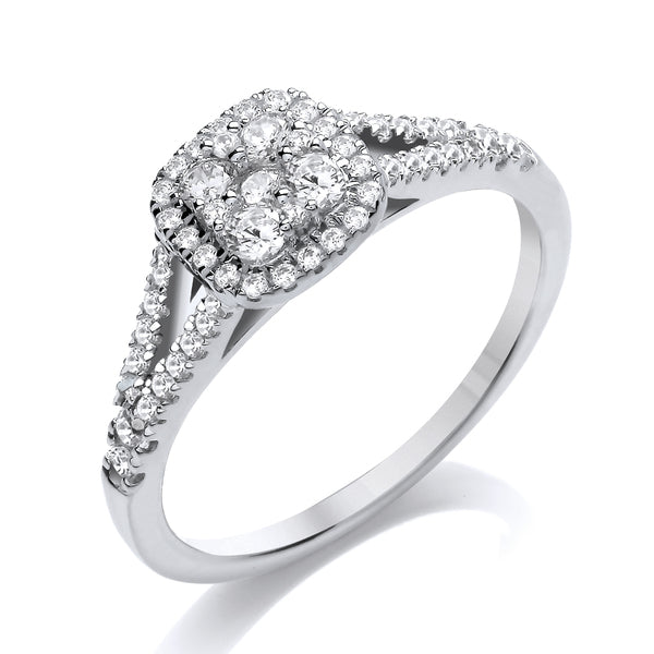 CCW01 Round Engagement Ring – Henry D Johnstone
