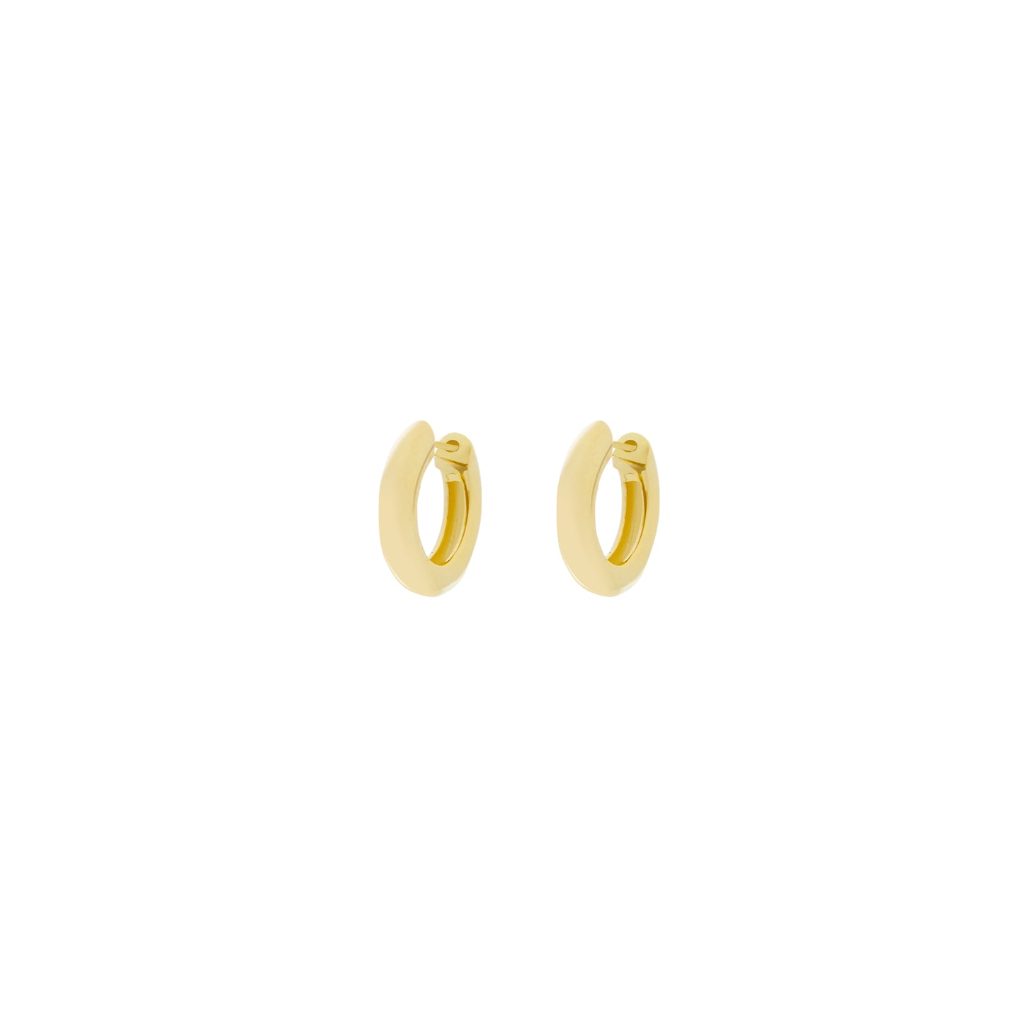 Carat 'Haley' hoops small gold vermeil - CE925Y-HALE-S – Henry D Johnstone